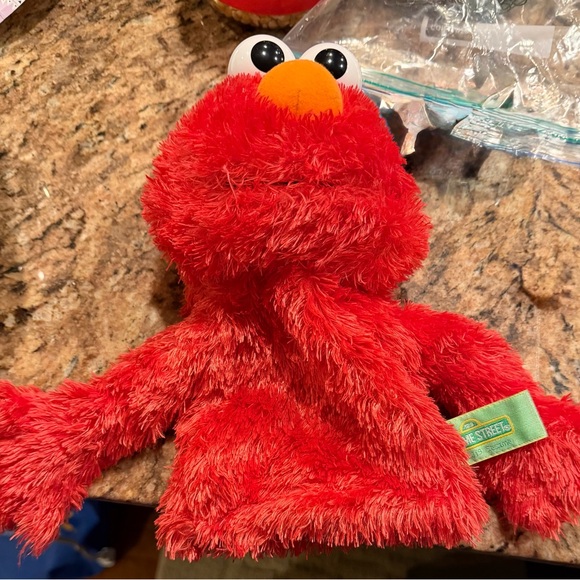 Sesame Street | Toys | Sesame Street Red Elmo Puppet With Orange Nose ...